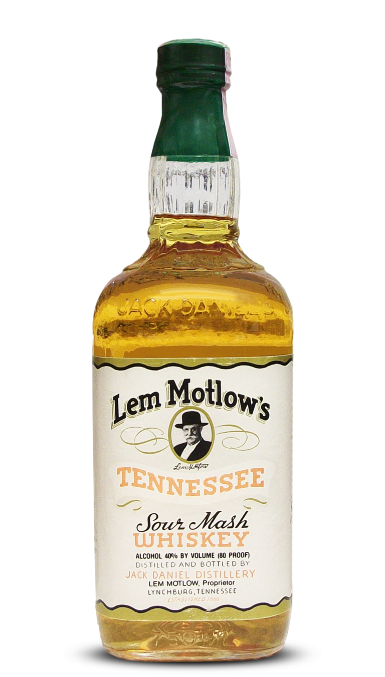 Lem Motlow’s Tennessee Sour Mash Whiskey | Jack Daniels Bottles